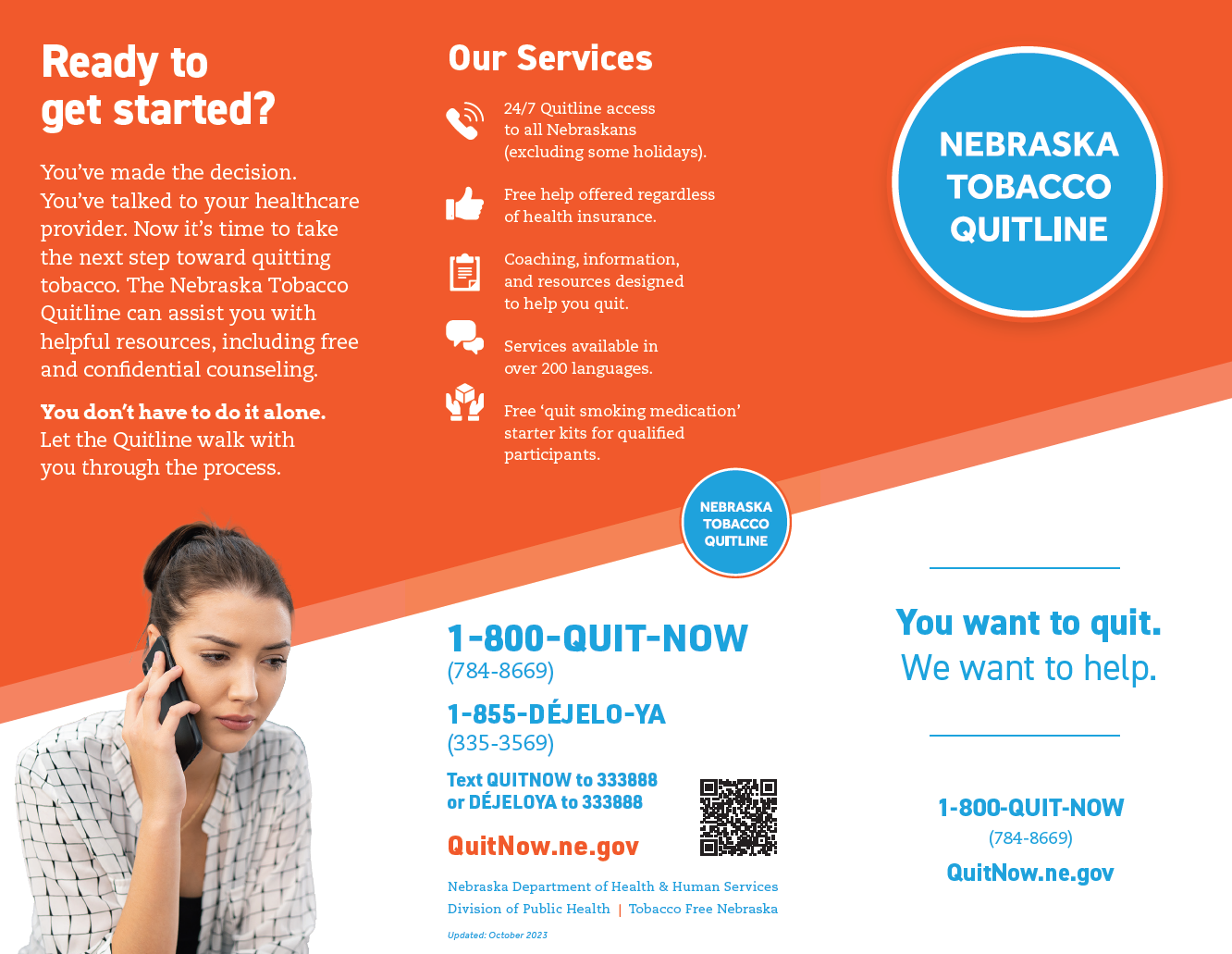 Nebraska Tobacco Quitline Order Form